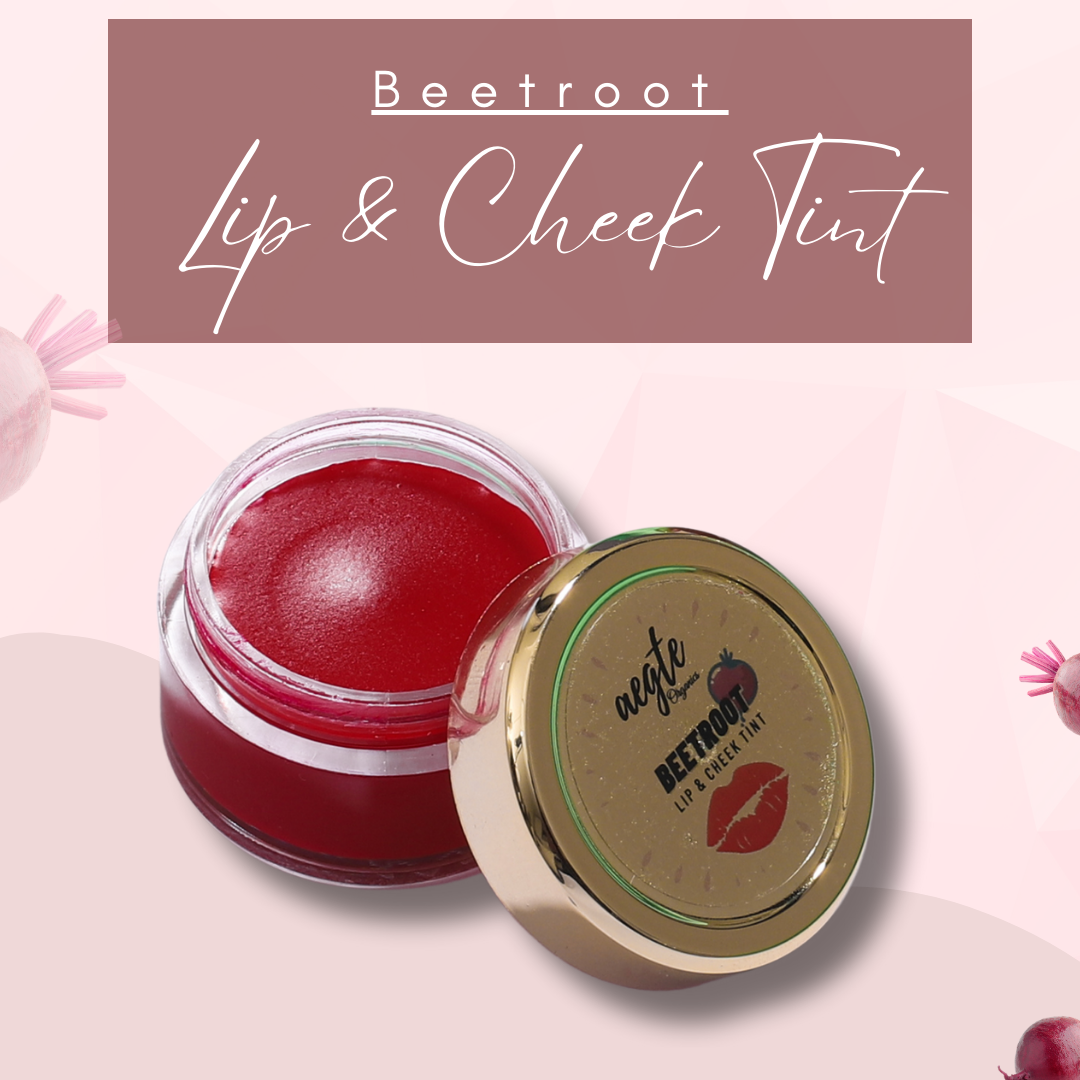 Best Organic Beetroot Lip & Cheek Tint Lip Balm