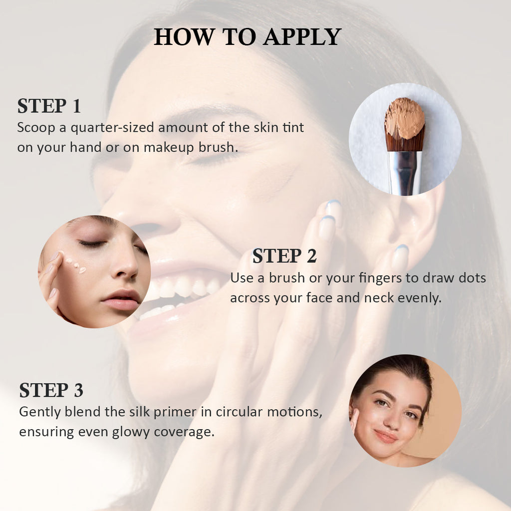 Aegte Blue Light Filter Silk Primer Skin Tint with SPF 60 PA+++ Anti-a